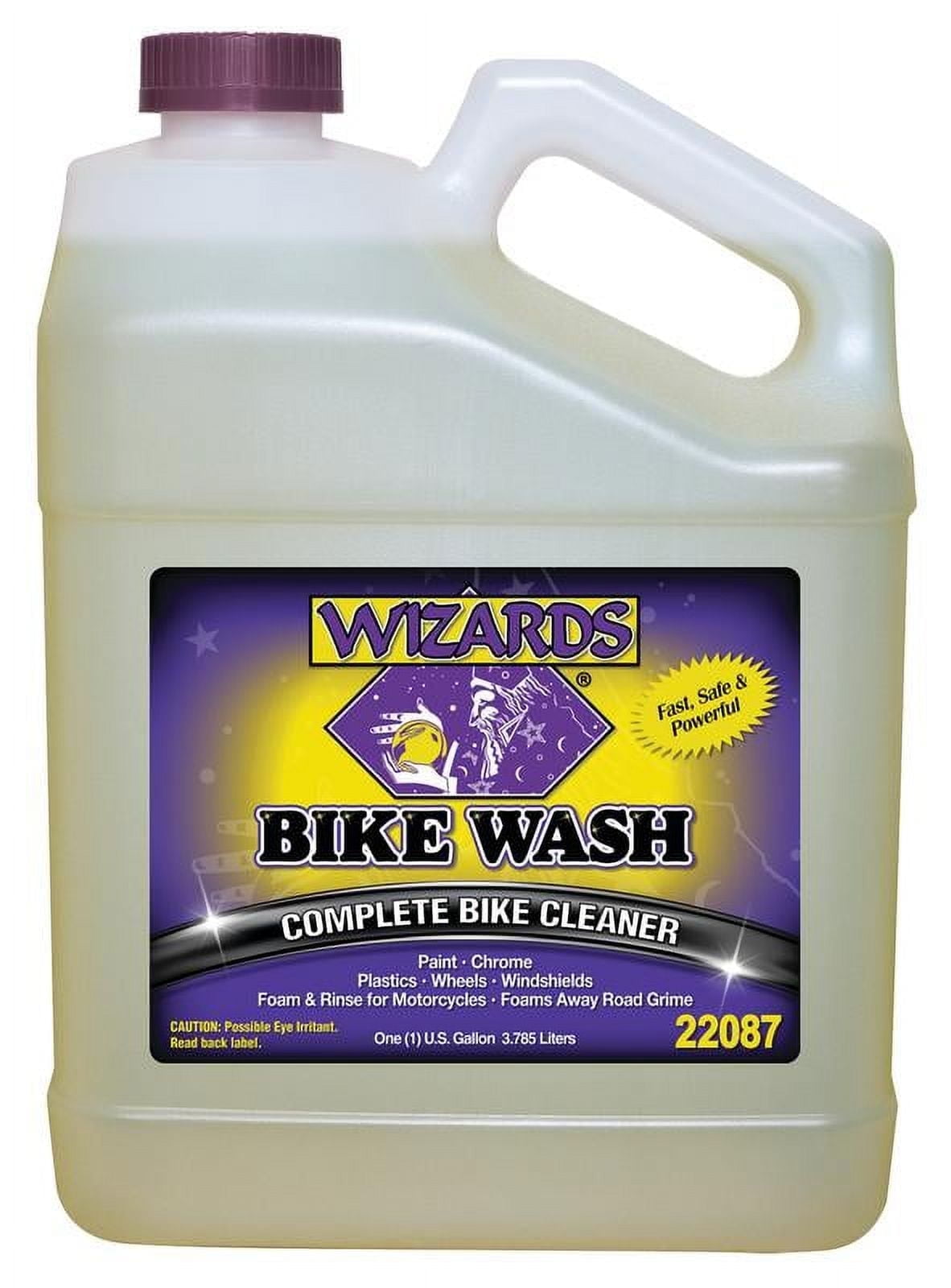 Wizards Bike Wash - Cleaner For Motorcycle Washing Kit - Quick Detailer ...