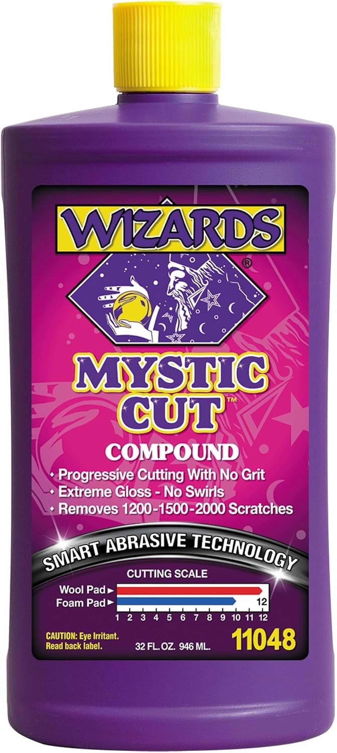 Wizards Products Mystic Cut Polishing Compound Car Scratch Remover for ...