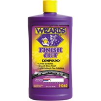 Wizards Turbo Cut Compound - Removes 1200 to 1500 Scratches - Renews ...
