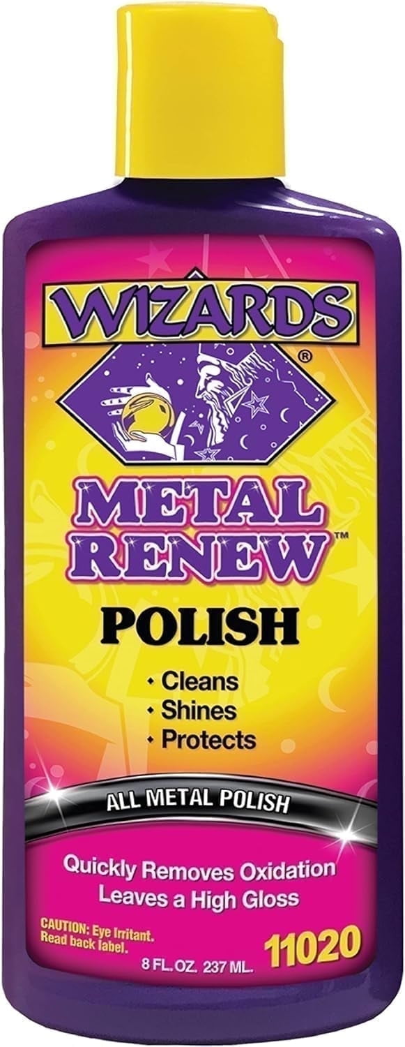 Wizards Metal Polish Cream Metal Renew - Cleans, Shines and Protects ...
