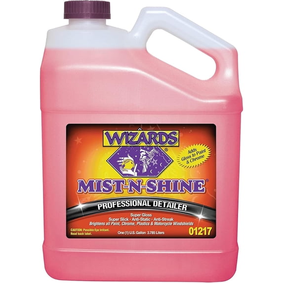 Wizards, Quick Detailer Spray, 1 Gal, High-Gloss Exterior Car Cleaner ...