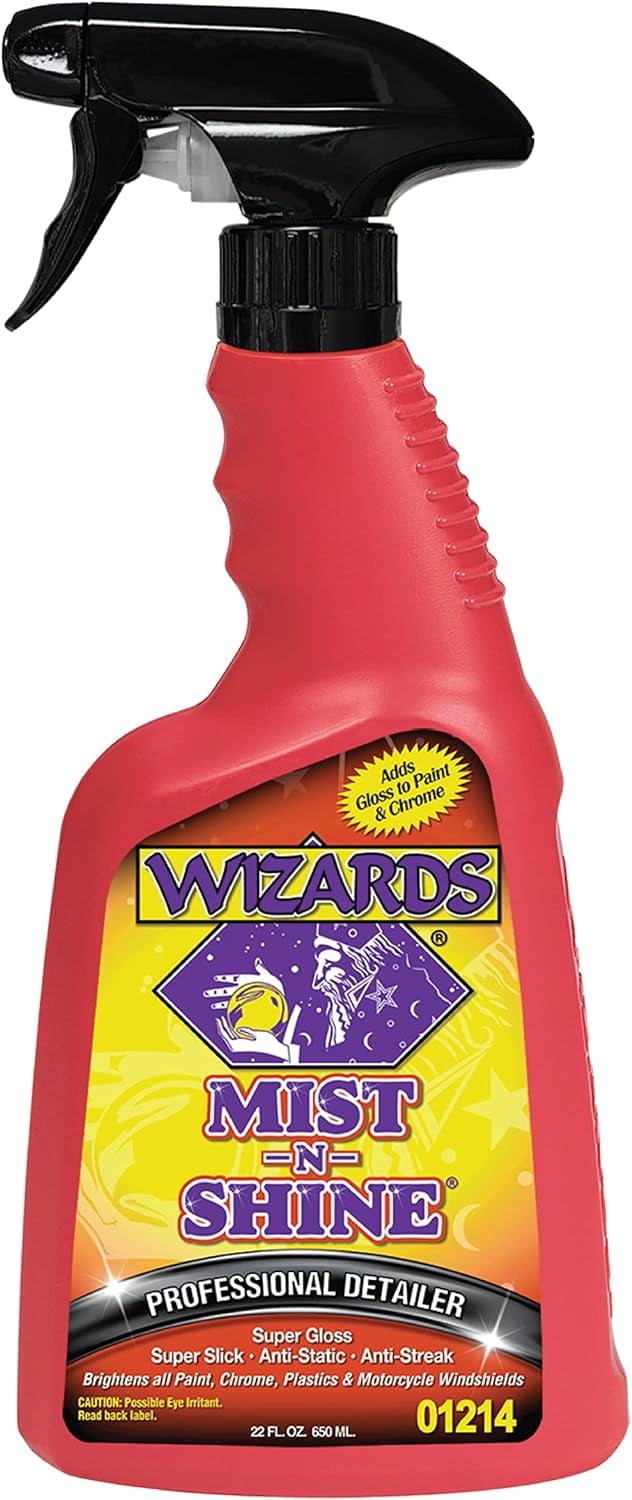 Wizards Mist-N-Shine 22 oz - Professional Automotive Detailer, Car ...