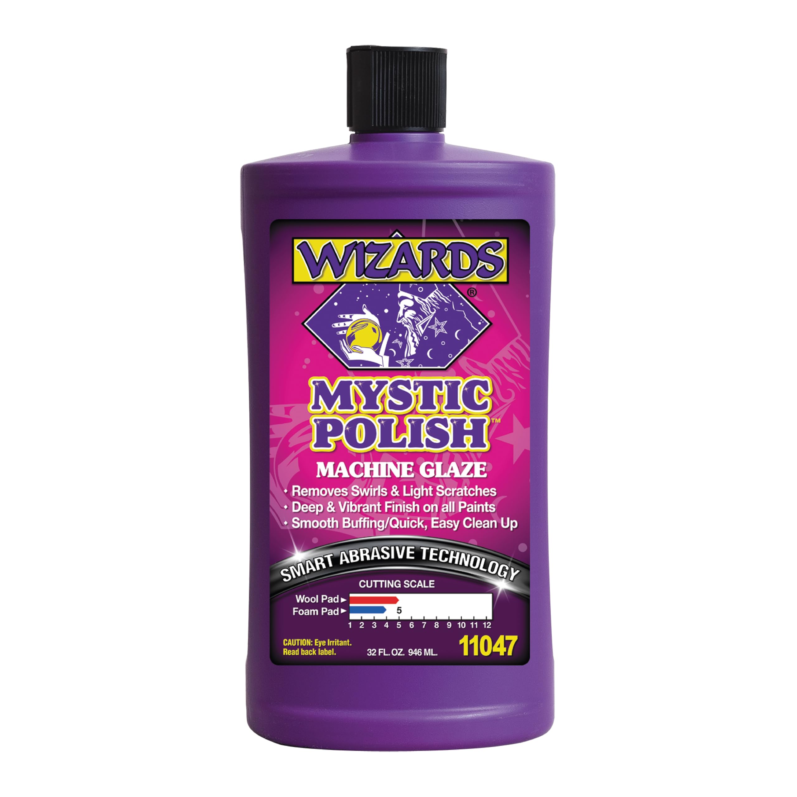 Wizards Mystic Polish Machine Glaze - Cutting Compound and Polish with ...