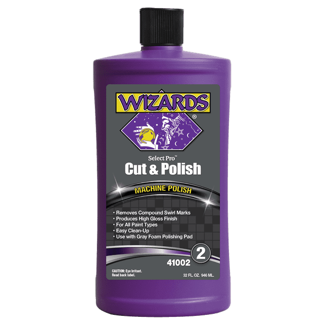 Wizards Select Pro Cut and Polish Compound Step 2 Perfect Match - Dual ...
