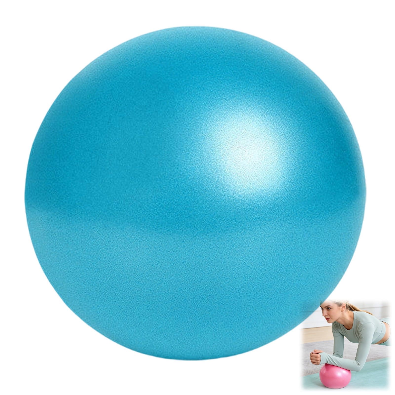 Wizlet Exercise Balls, 9.8 Inch Mini Pilates Yoga Balls, Anti-Burst ...