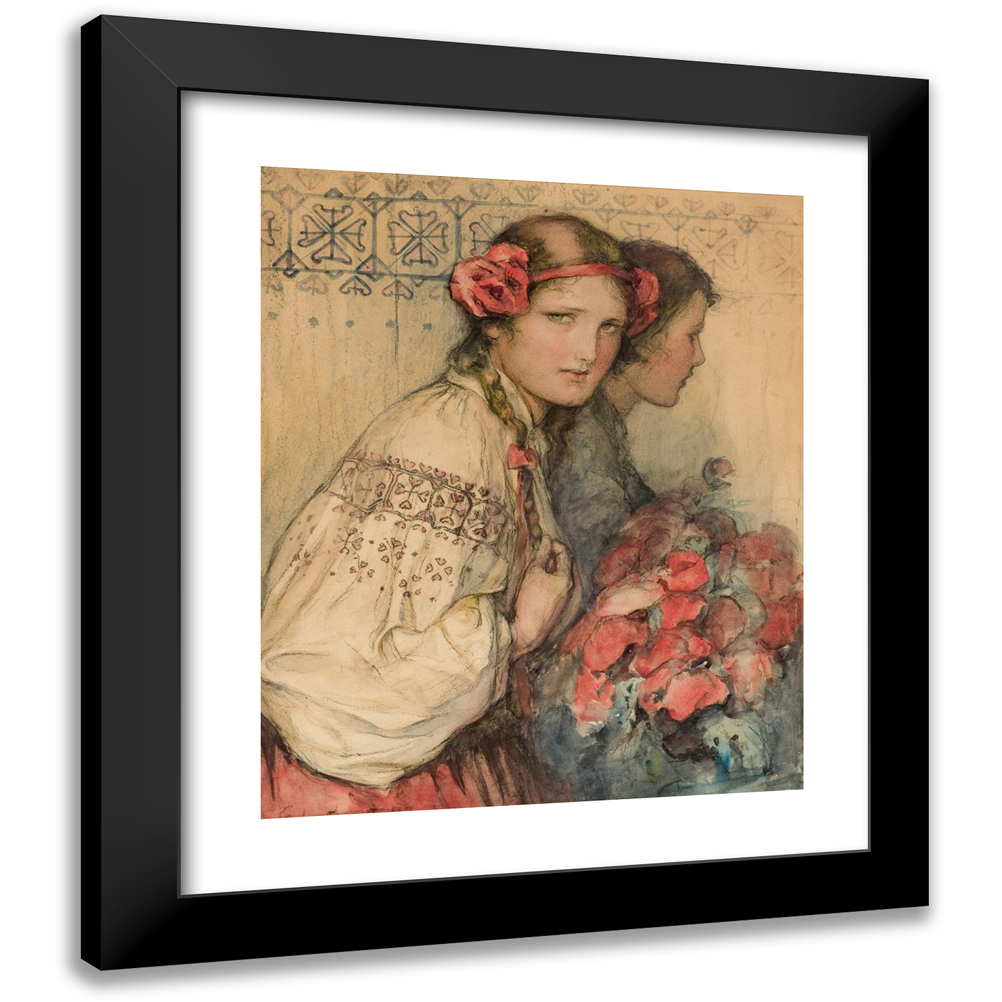 Wladyslaw Theodore Benda 15x18 Black Modern Framed Museum Art Print ...