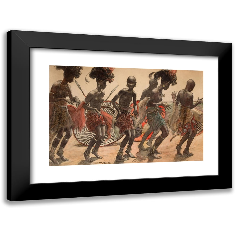 Wladyslaw Theodore Benda 24x17 Black Modern Framed Museum Art Print ...