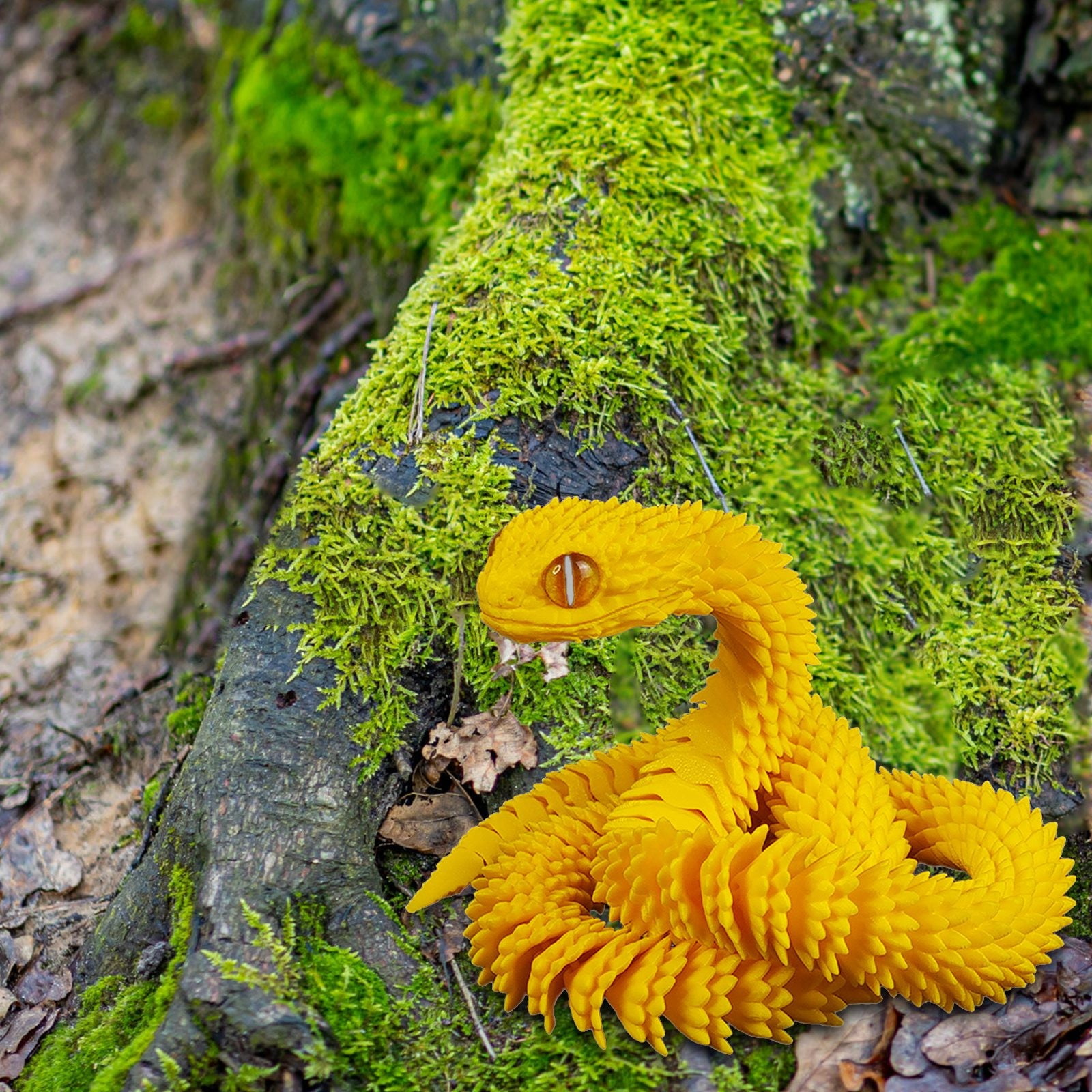 Wldoasz 3D Printed Animals-Snake Viper, 12 in Surprise Mystery Snake ...