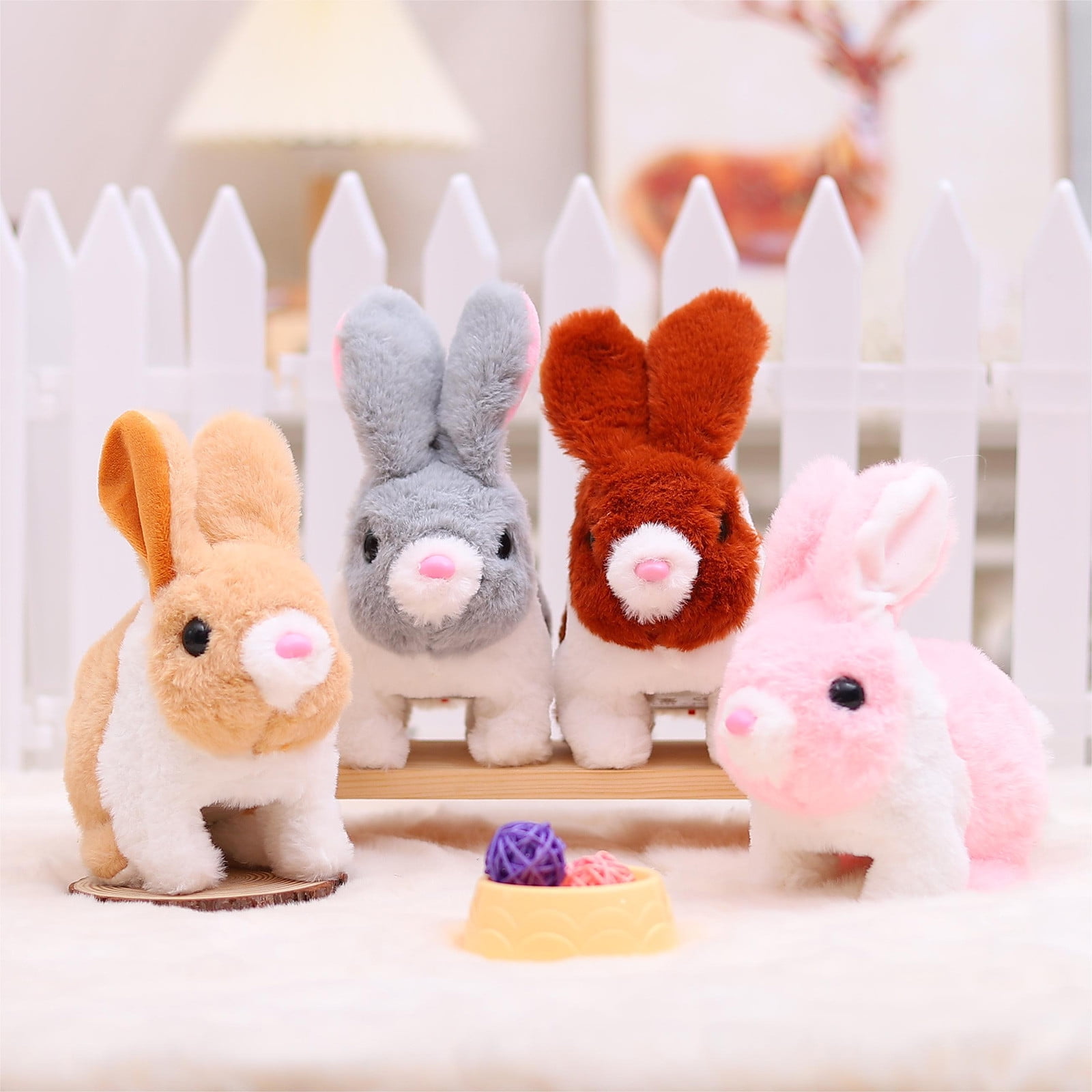 Wldoasz Bunby - My Realistic Bunny Toy, Realistic Bunny Toy Can Walk ...