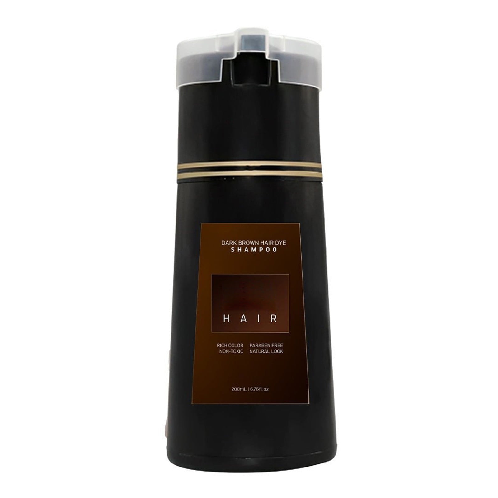 Wldoasz Dark Brown Hair Dye Shampoo, Hair Color Shampoo 3 in 1, Semi ...