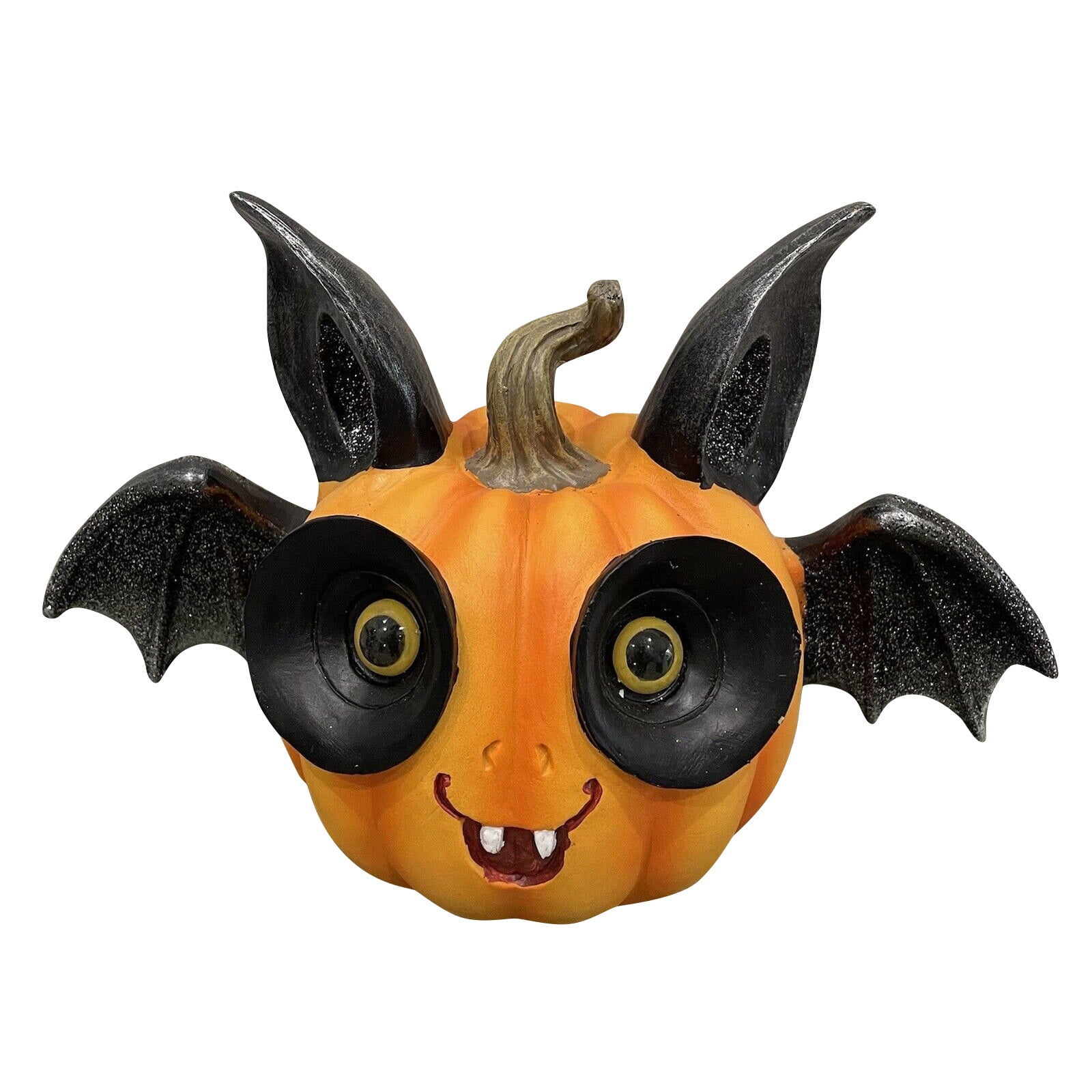 Wldoasz Halloween Ghostly Flair 2024 - Pumpkin Bat Statue Decorated ...