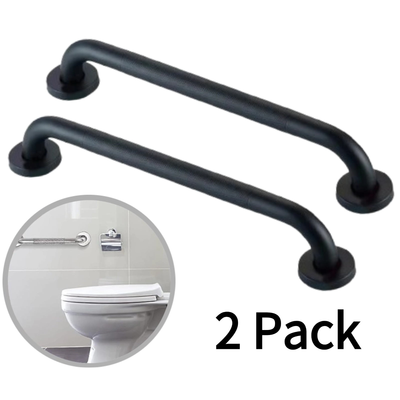 Wldoasz Stainless Steel Wall Mounted 24-Inch Bathroom Grab Bar for ...