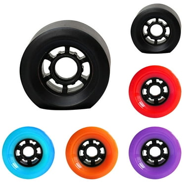 4 Pack Roller Skate Wheels with Bearings Installed Luminous Quad Light ...
