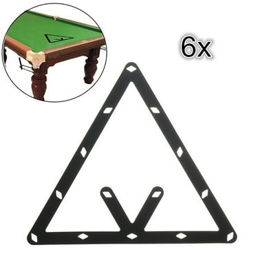 GSE Games & Sports Expert Solid Wood Billiard Pool Ball Rack. 8-Ball ...