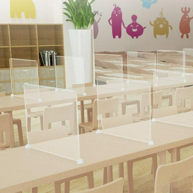 Wliqien Multifunction Table Partition Board Anti Droplet Splash Divider ...