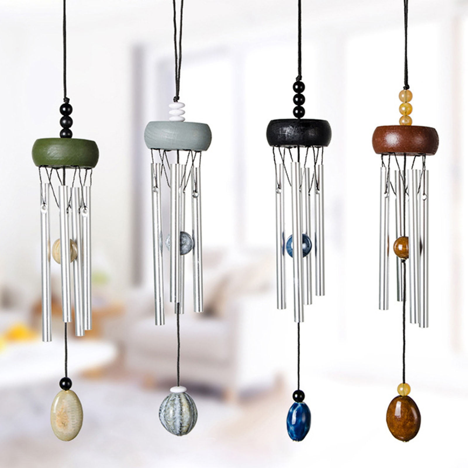 Wliqien Wind Chimes Decorative Hanging Design Elegant Tubes Wind Chime ...