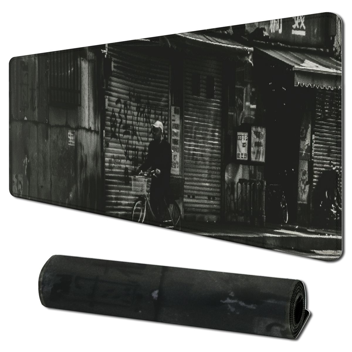 Wllo0ord City Corner Japanese Art Gaming Mouse Pad 31.5x11.8 in - Walmart.com