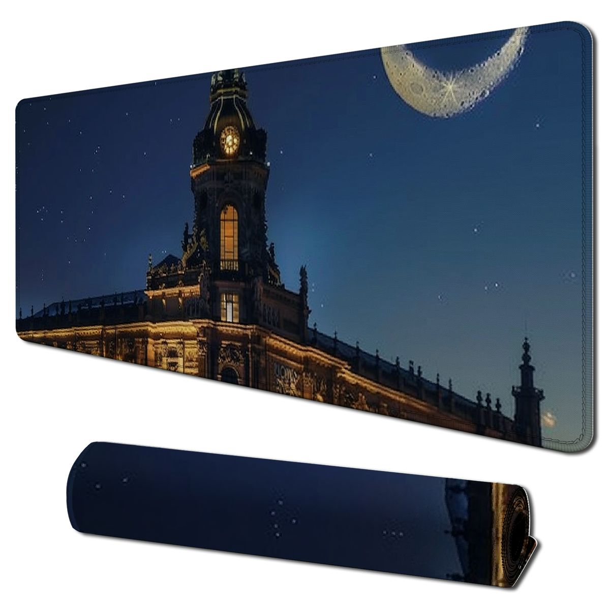 Wllo0ord Wall Art Semper Opera House Gaming Mouse Pad 31.5x11.8 in ...