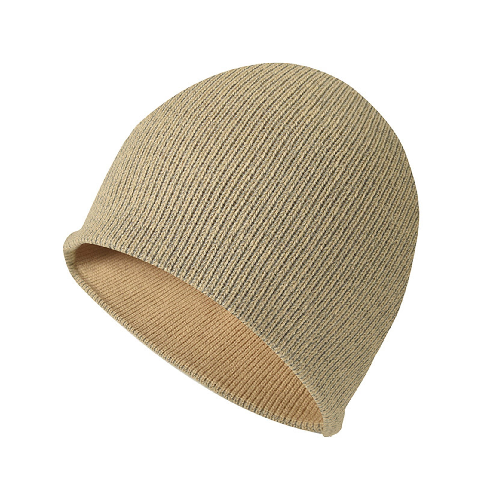 Wlrmin Swag-Wool Short Fisherman-Beanie Knit Warm Winter Hats Soft ...