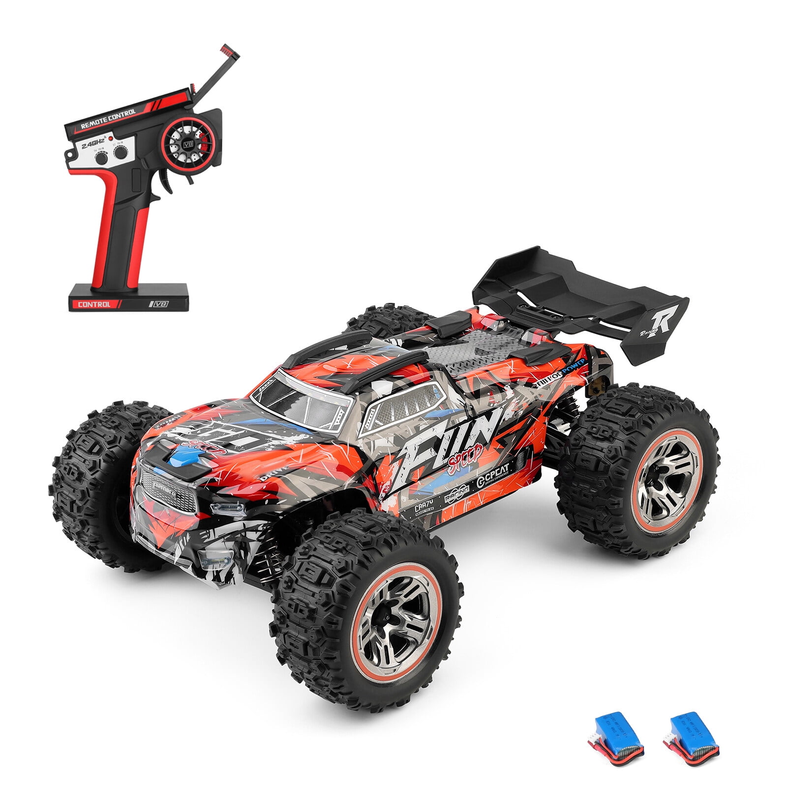 Wltoys 184008 Remote Control Car 2.4GHz 1/18 All Terrain Remote Control ...