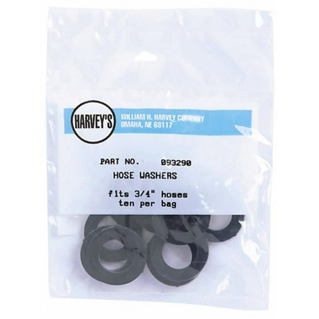 Wm Harvey Co 093290 10 Count .75 in. Rubber Hose Washers - Walmart.com