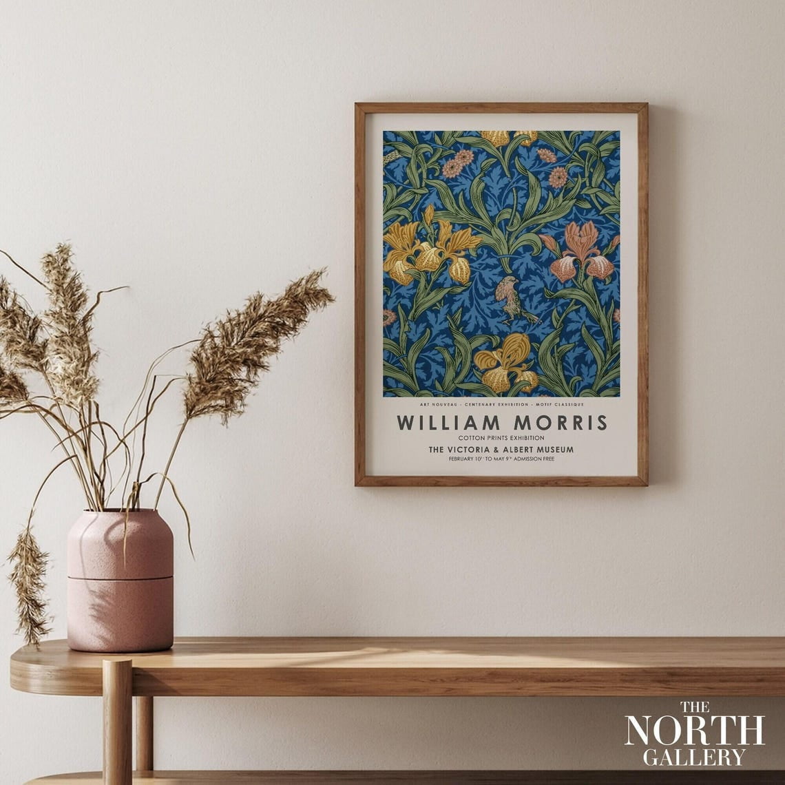 Wm Poster Print, Exhibition Print, Tropical House Decor, Vintage ...