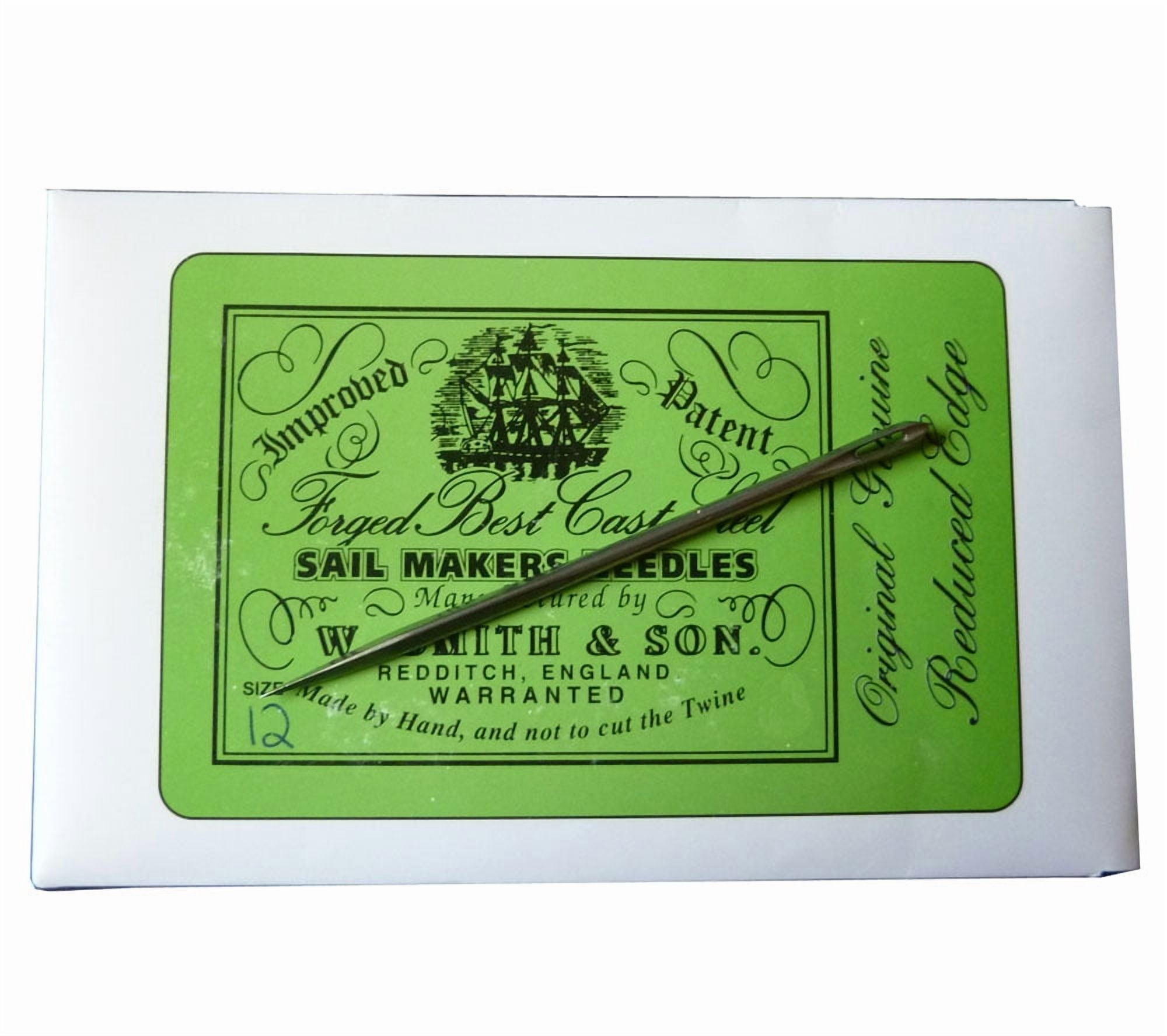 Wm Smith and Son No 12 Steel Sailmakers Needles 25pk Sail Survival Kit ...