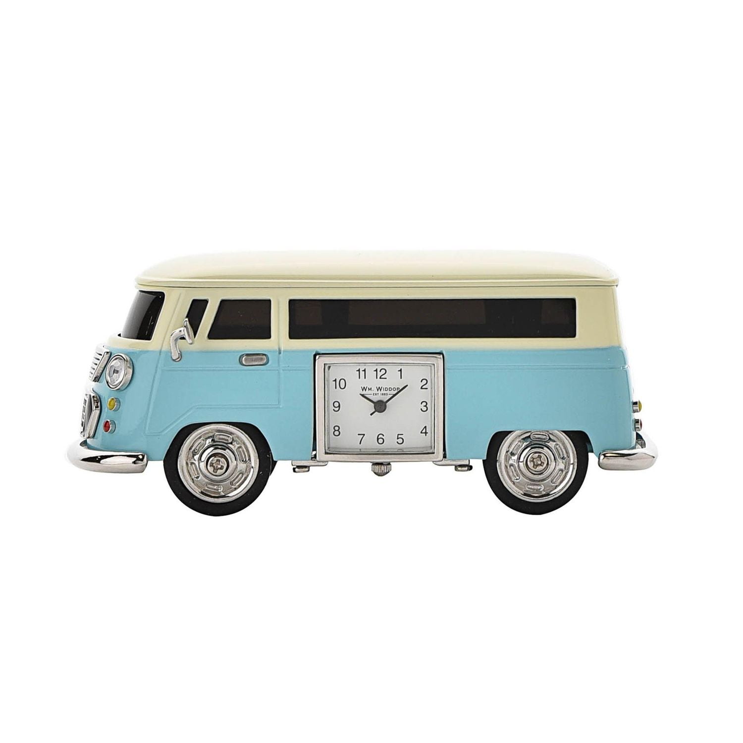 Wm.Widdop Miniature Clock Camper Van Blue - Walmart.com