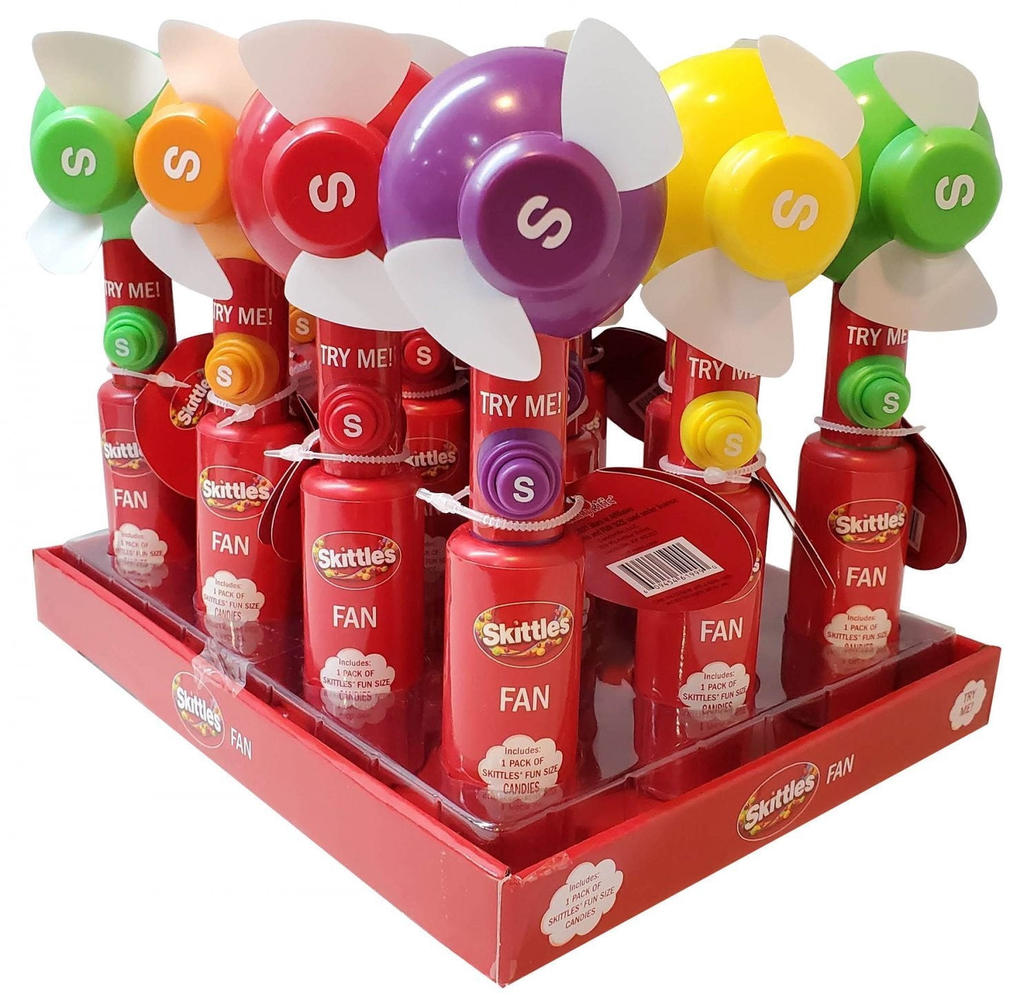 Skittles Fan Candy Toy 0.53 oz. - Walmart.com
