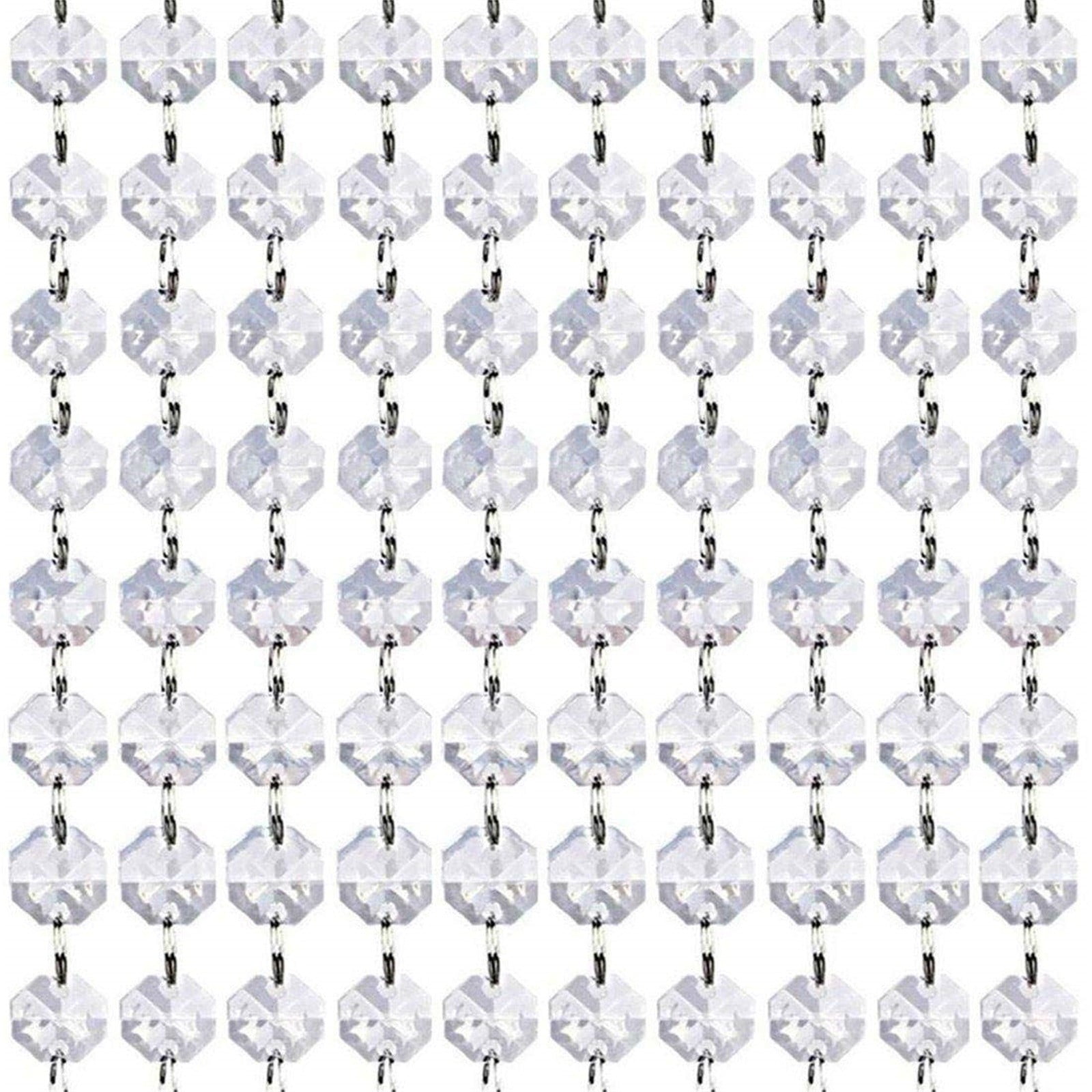 Wmenjiazihan Acrylic Crystal Beads Clearance 100cm Home Acrylic Bead ...