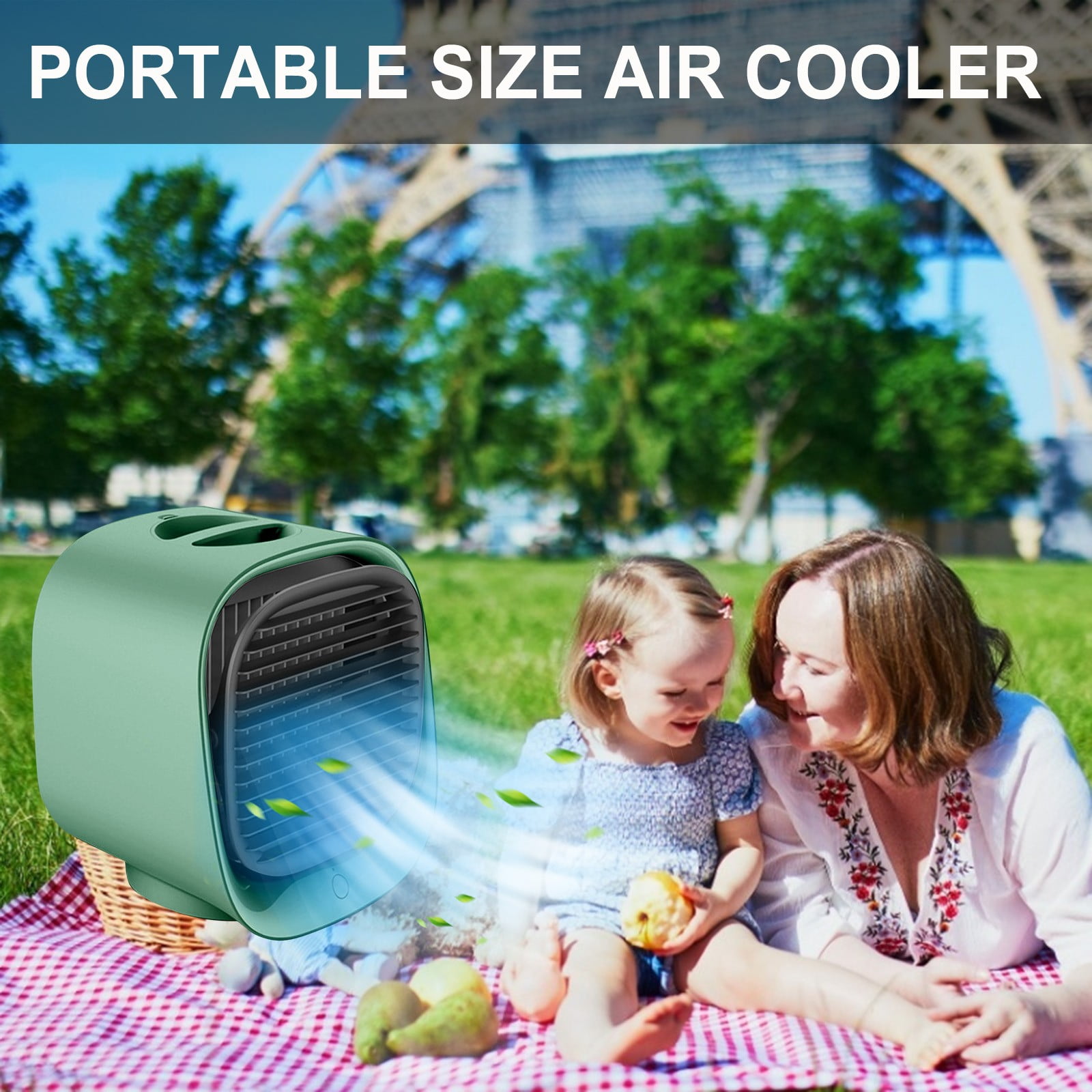 Wmhsylg Air Cooler Desktop Air Conditioner Fan Usb Small Cold Air ...