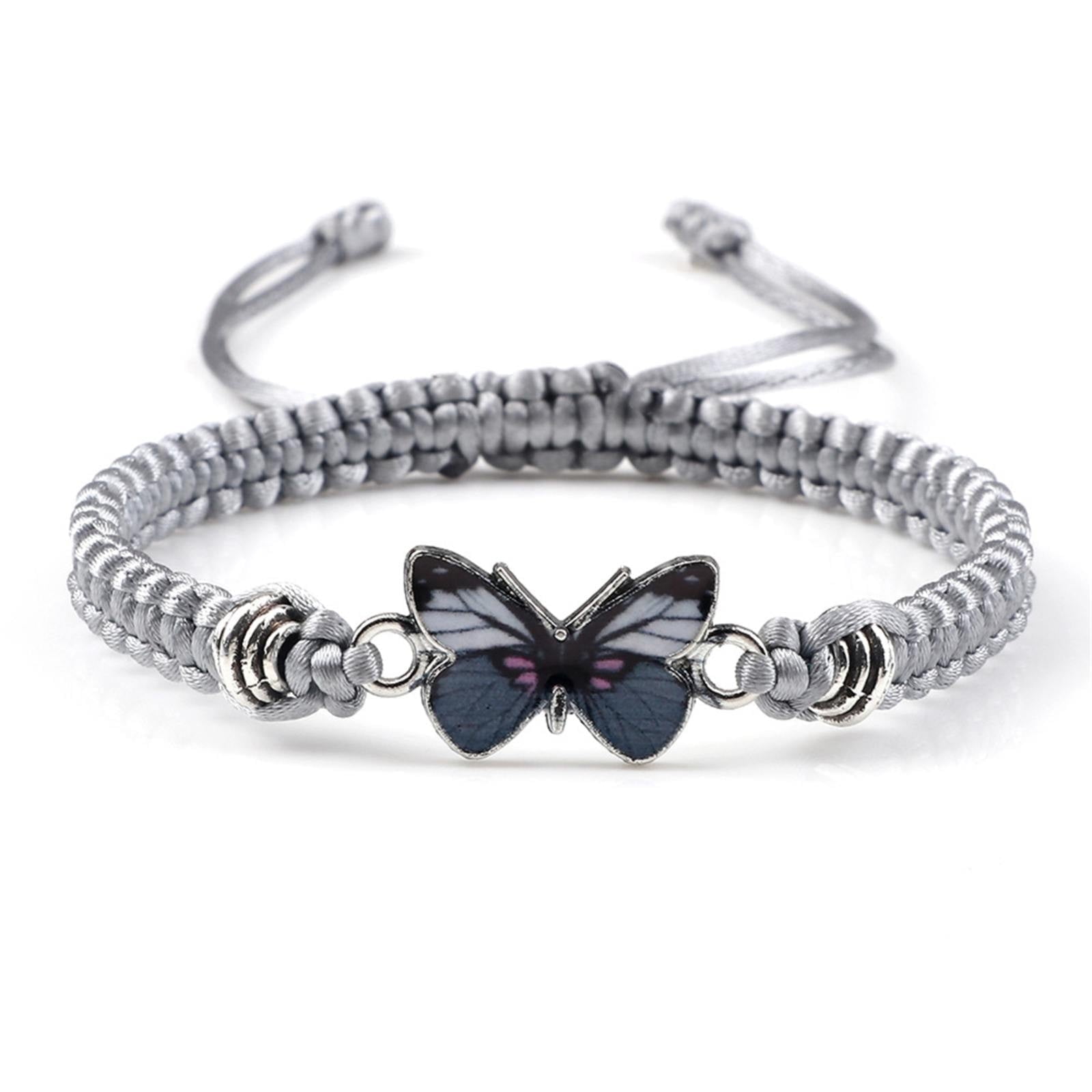 Wmhsylg Friendship Bracelet Fashion Bracelets Butterfly Bracelets Gift ...