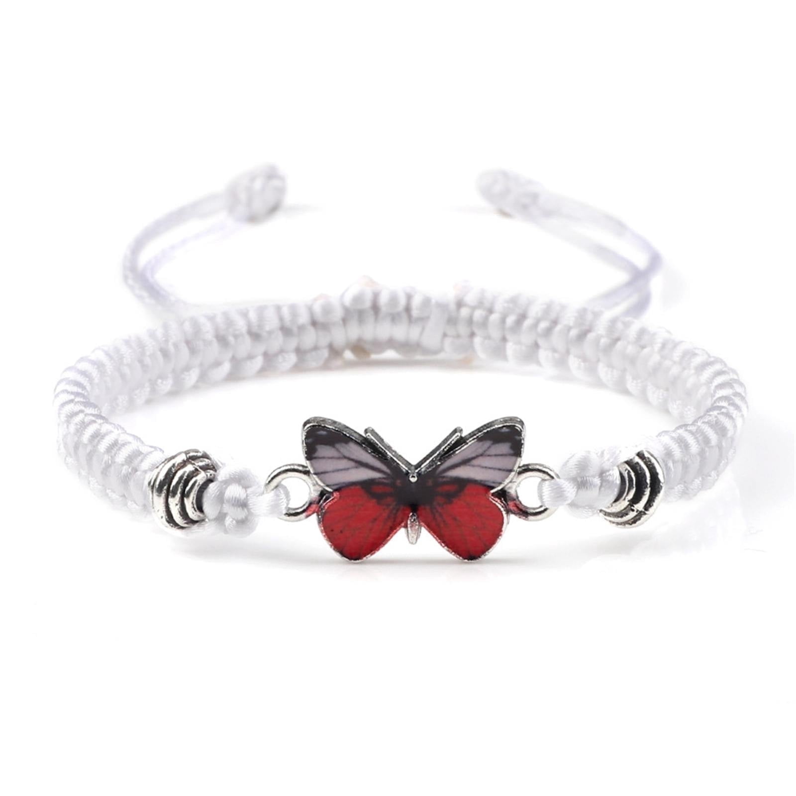 Wmhsylg Friendship Bracelet Fashion Bracelets Butterfly Bracelets Gift ...