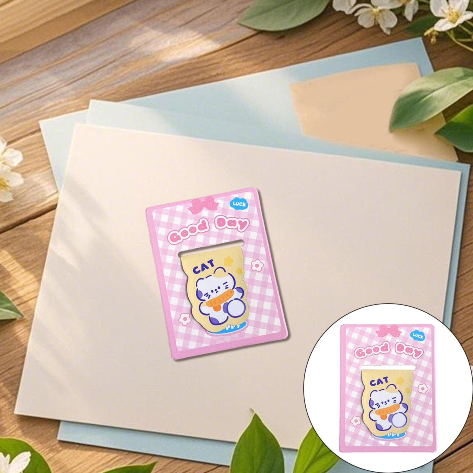 Wmmxey Magnet Bookmark Cute Animal Magnet Bookmark Pink Magnetic ...