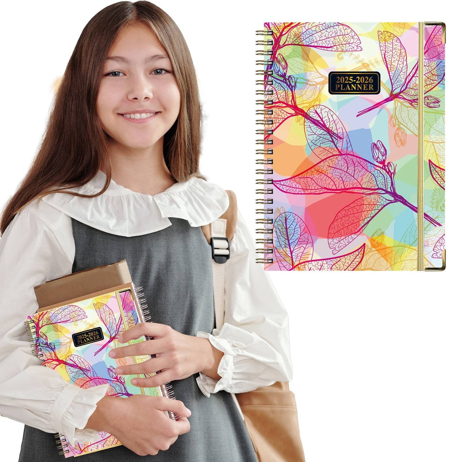 Wmmxey Notebooks for School 2025.7 To 2026.6 Planner – Weekly ＆ Monthly ...