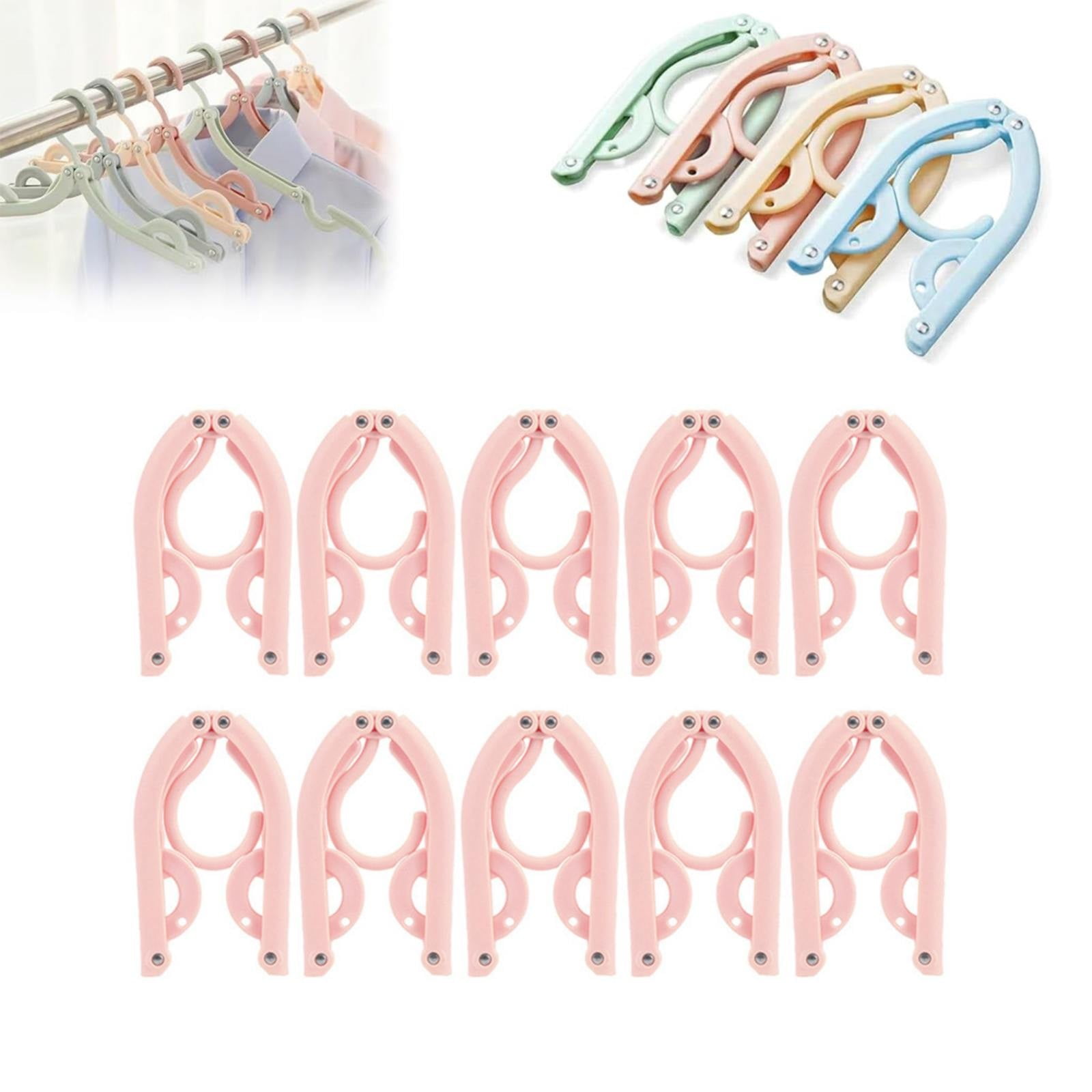 Wmmxey Travel Hanger Portable Foldable Travel Clothes Rack Telescopic ...