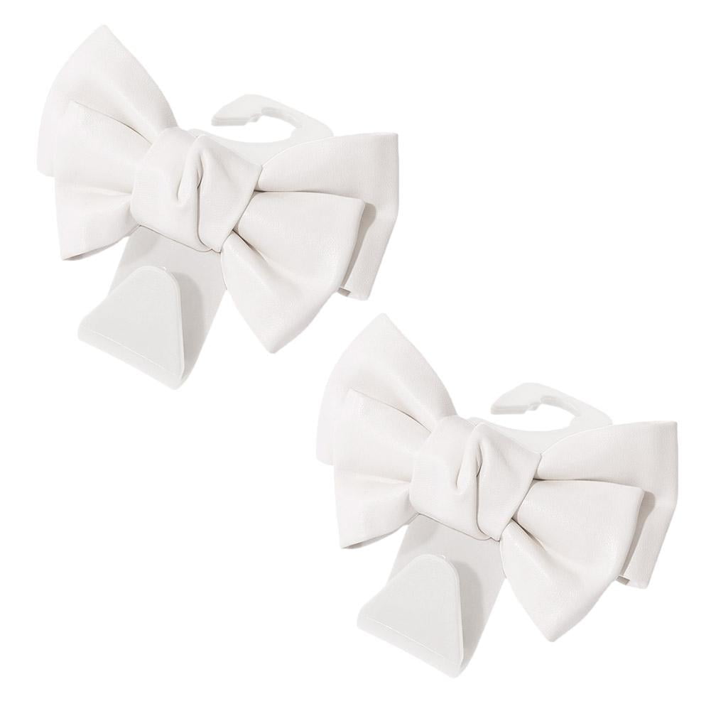 Wmool 2 PCS Car Seat Headrest Hoo, Cute Bow Shaped Vehicle Baseat Stge ...