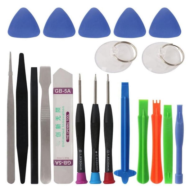 Wmool 20 in 1 Mobile Phone Repair Tools Kit Spudger Pry Opening H2G8 ...