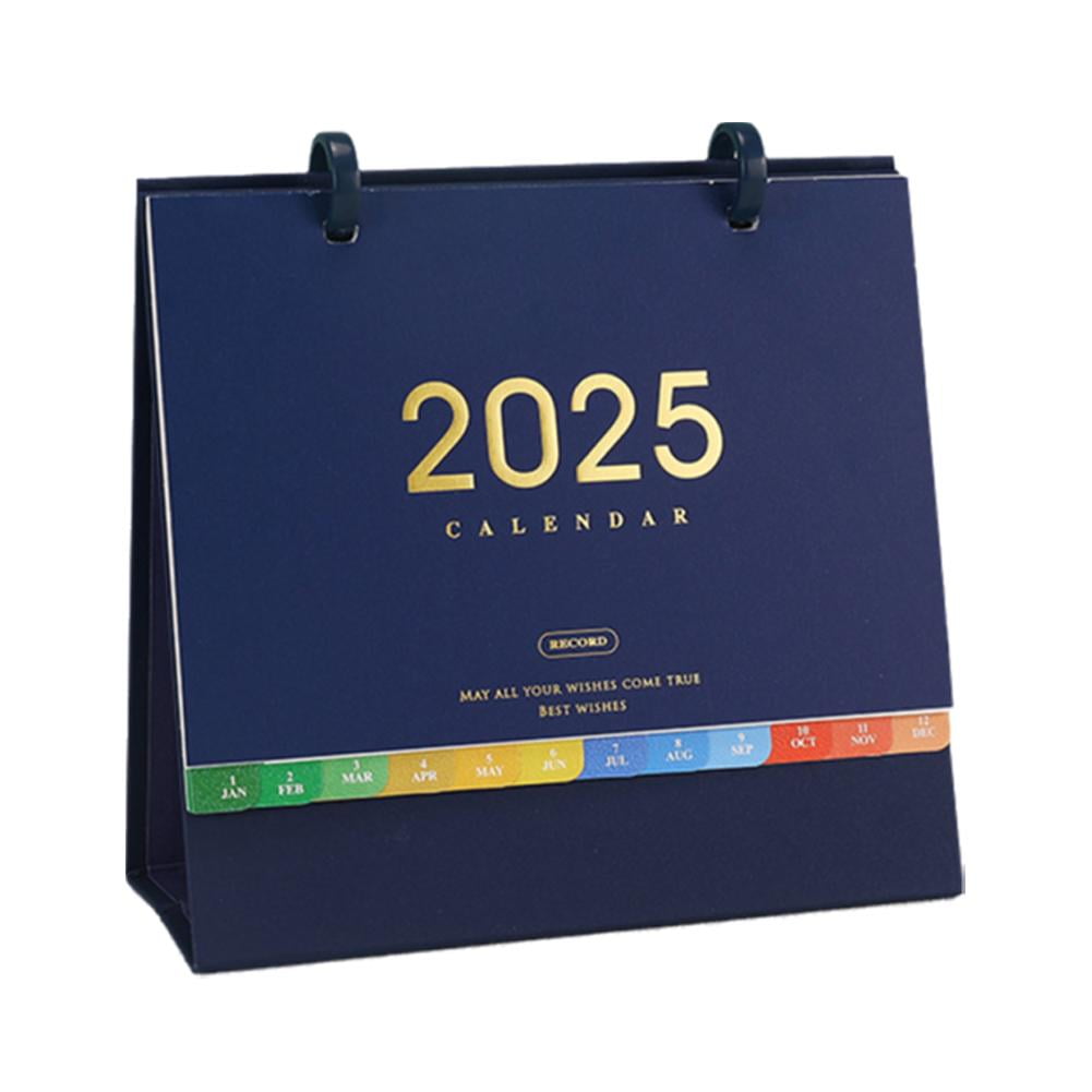 Wmool 2025 Month to View Desk Calendar Home Office Table Work Calendars ...