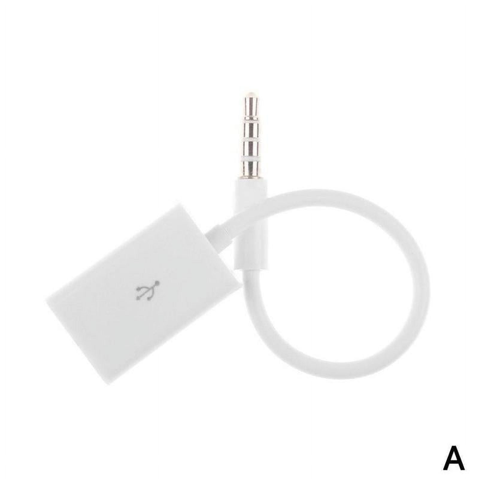 Wmool 3.5mm Male Car AUX Audio Plug Jack To USB 2.0 Female FAST ...