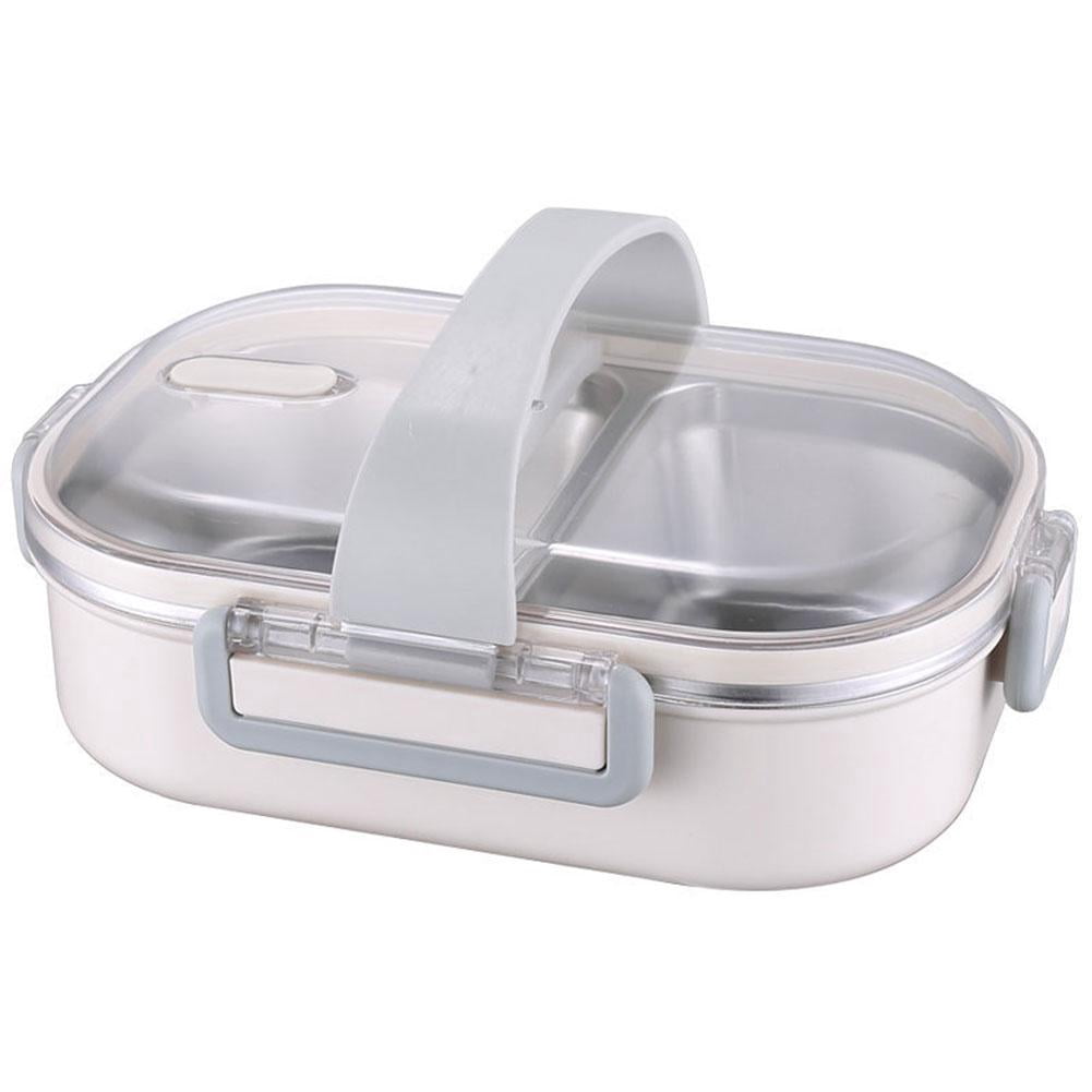 Wmool 304 Stainless Steel Portable Lunch Box Thermal Box Compartment ...