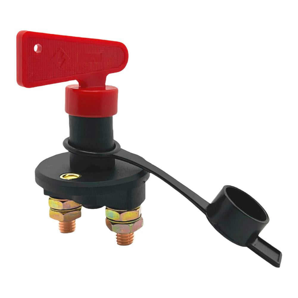 Wmool Battery Isolator Switch Cut Off Disconnect Power Kill Key Car Van ...