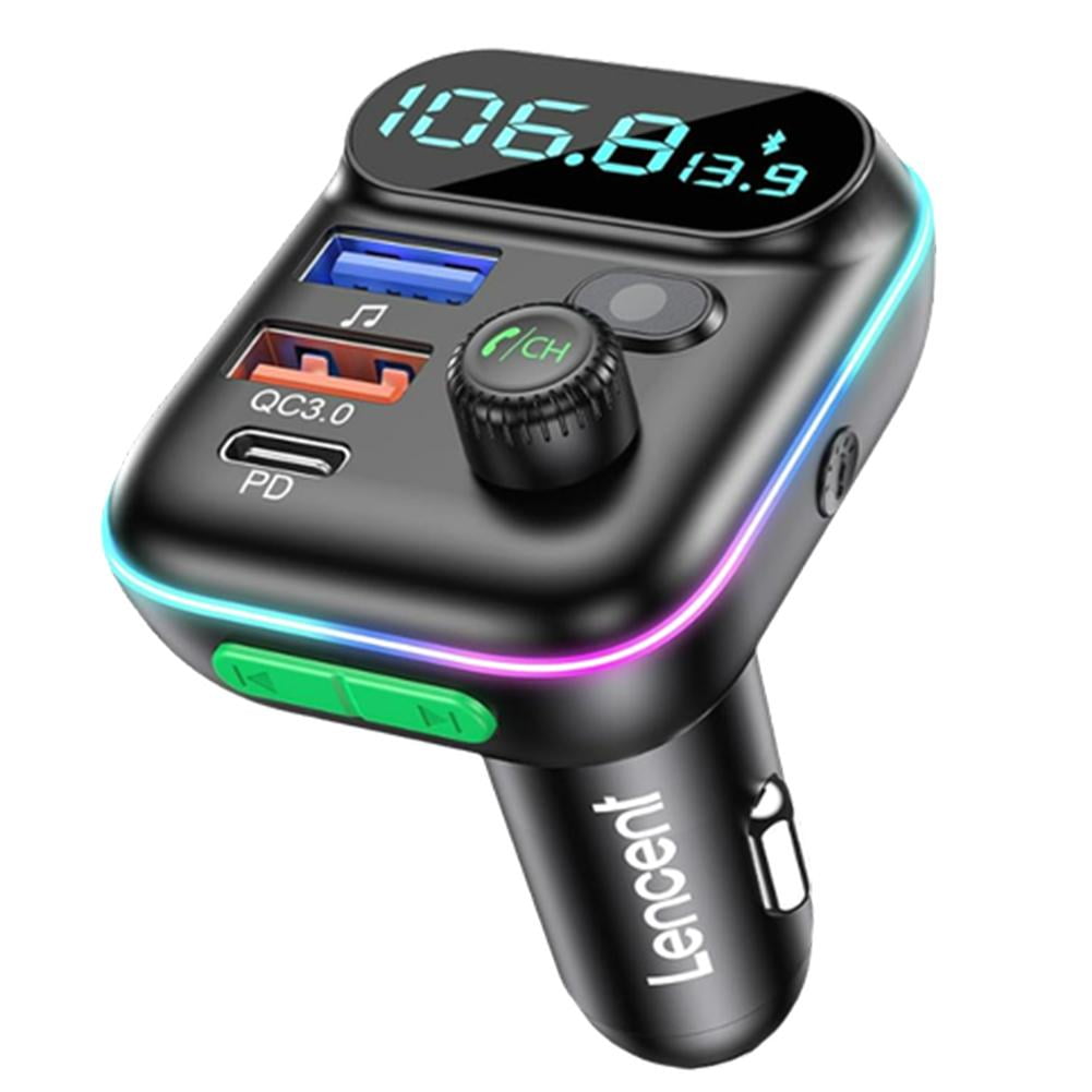 Wmool Bluetooth Car Adapter #FM# Transmitter USB AUX Radio MP3 Music ...