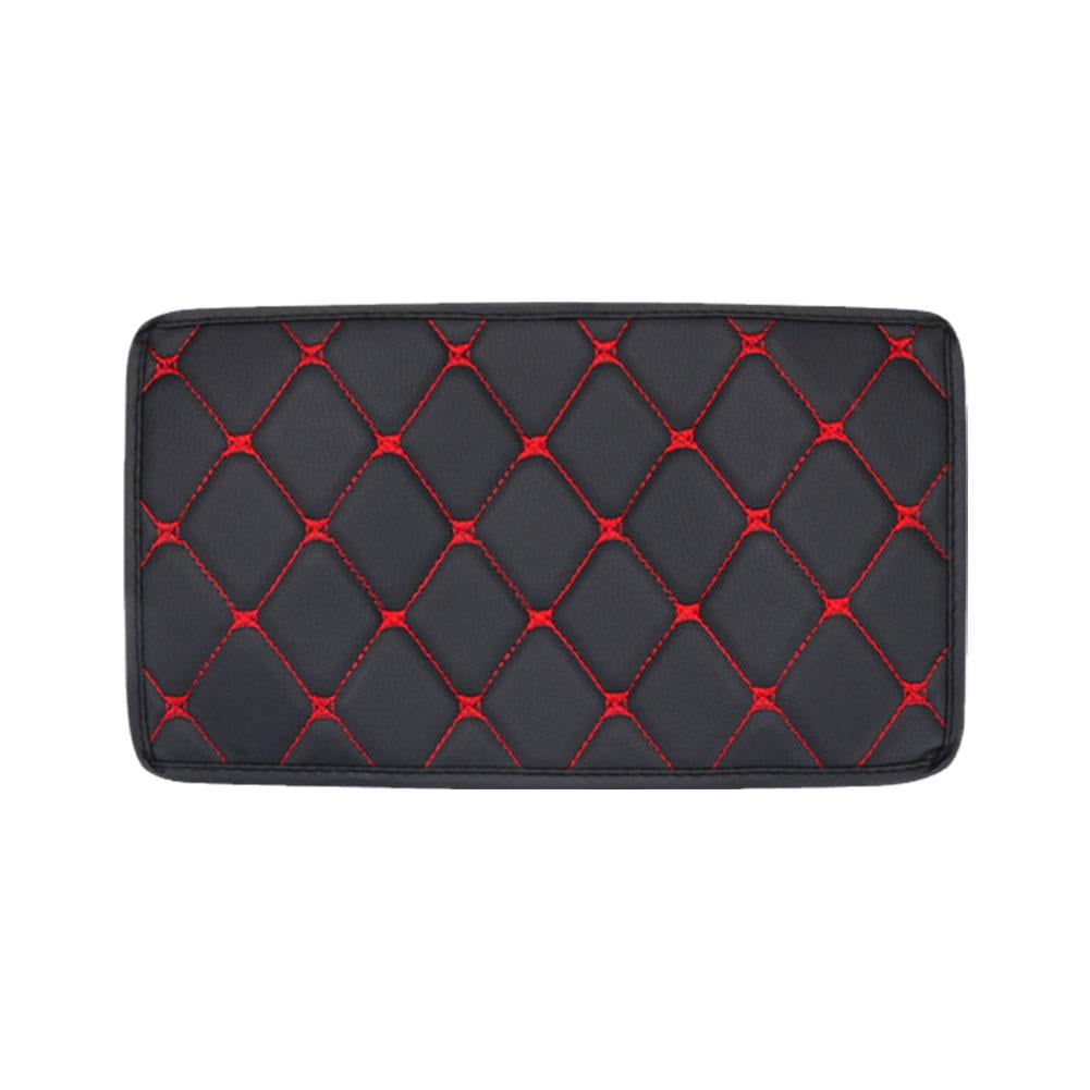 Wmool Car Armrest Pad Universal Leather Arm Rest Cover Console Mat Box ...