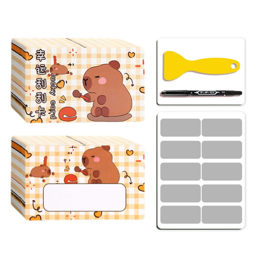 Wmool Christmas Scratch Cards Party Games Surprise Announcements DIY ...