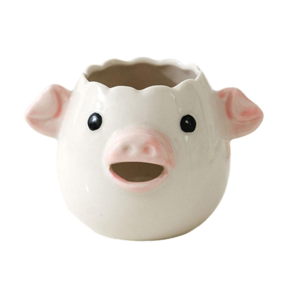 Wmool Cute Egg Separator, Ceramics Vomiting Chien Egg Yolk White ...