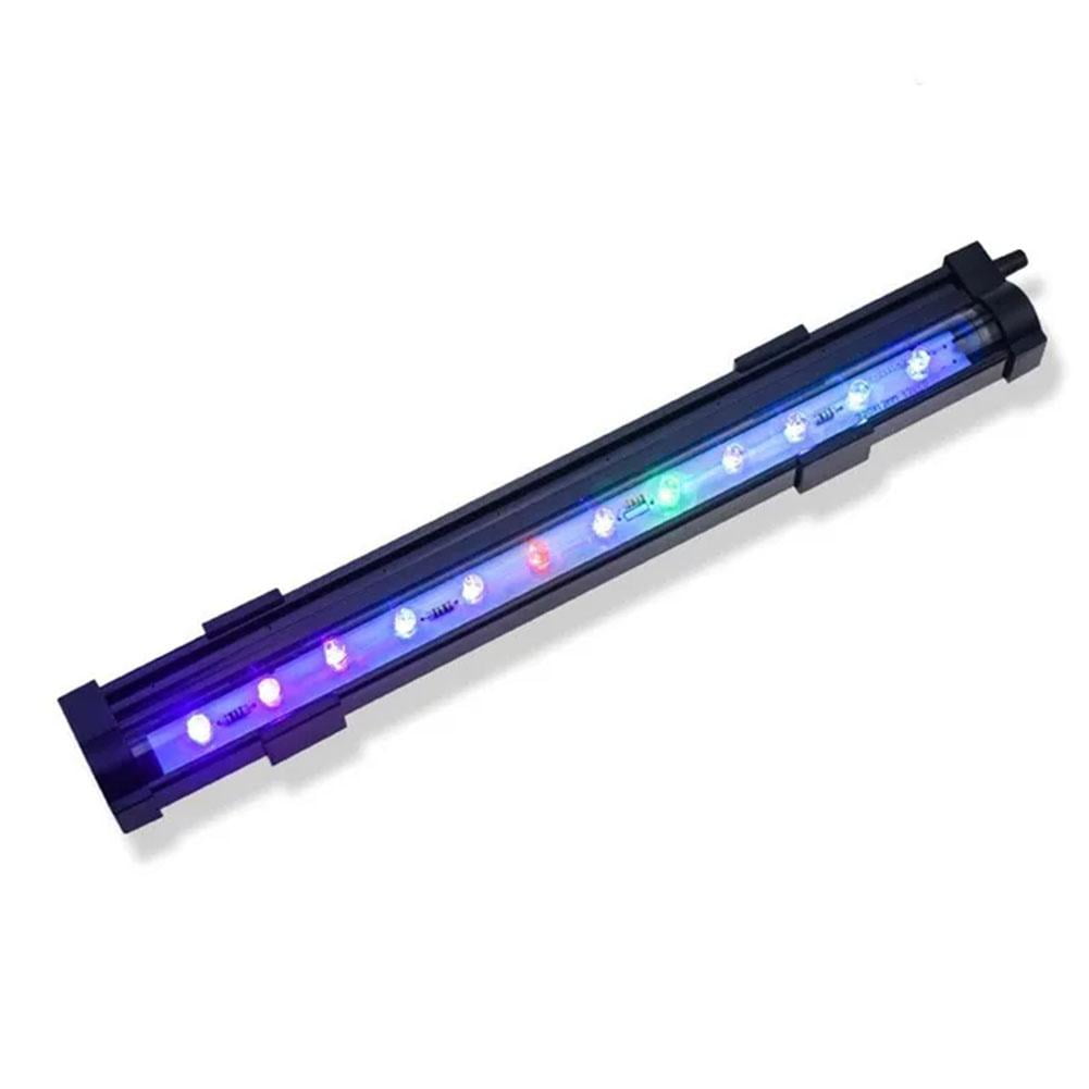 Wmool DC12V Aquarium Underwater #air# Bubble LED Light Fish Tank RGB ...