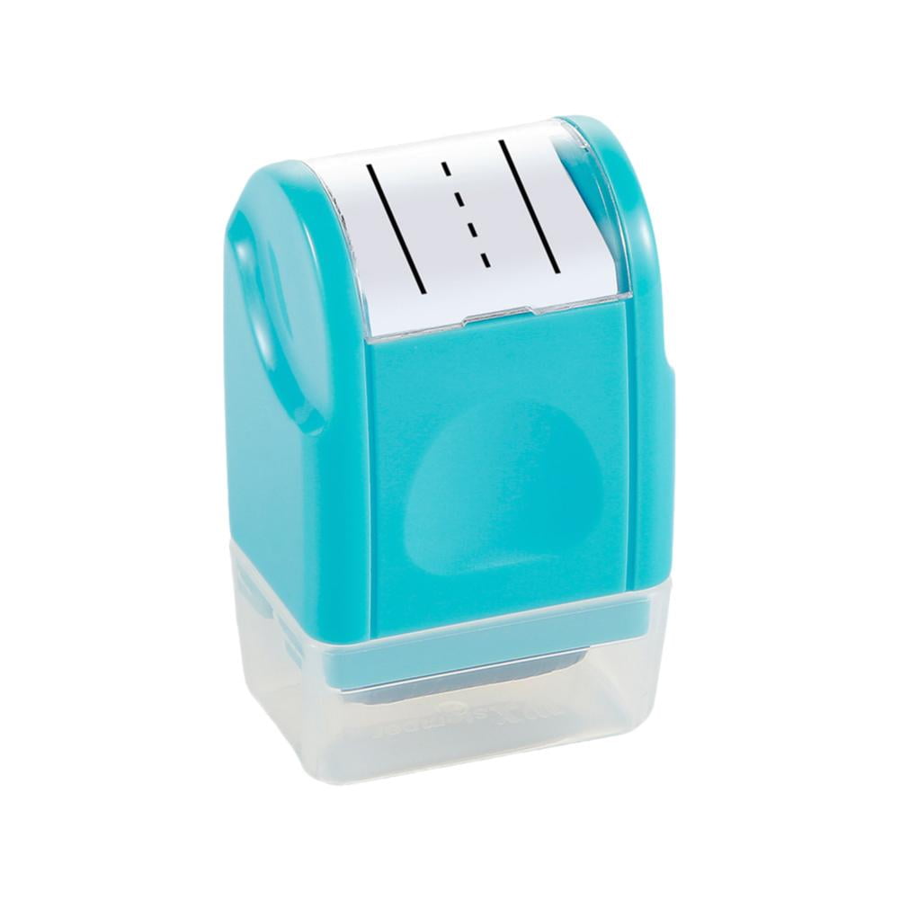 Wmool Dashed Handwriting Lines Practice Roller Stamp, Self Inking Line ...