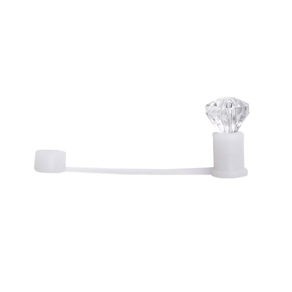 Wmool Diamond Straw Topper Sile Straw Covers Colorful Straw Tip ...
