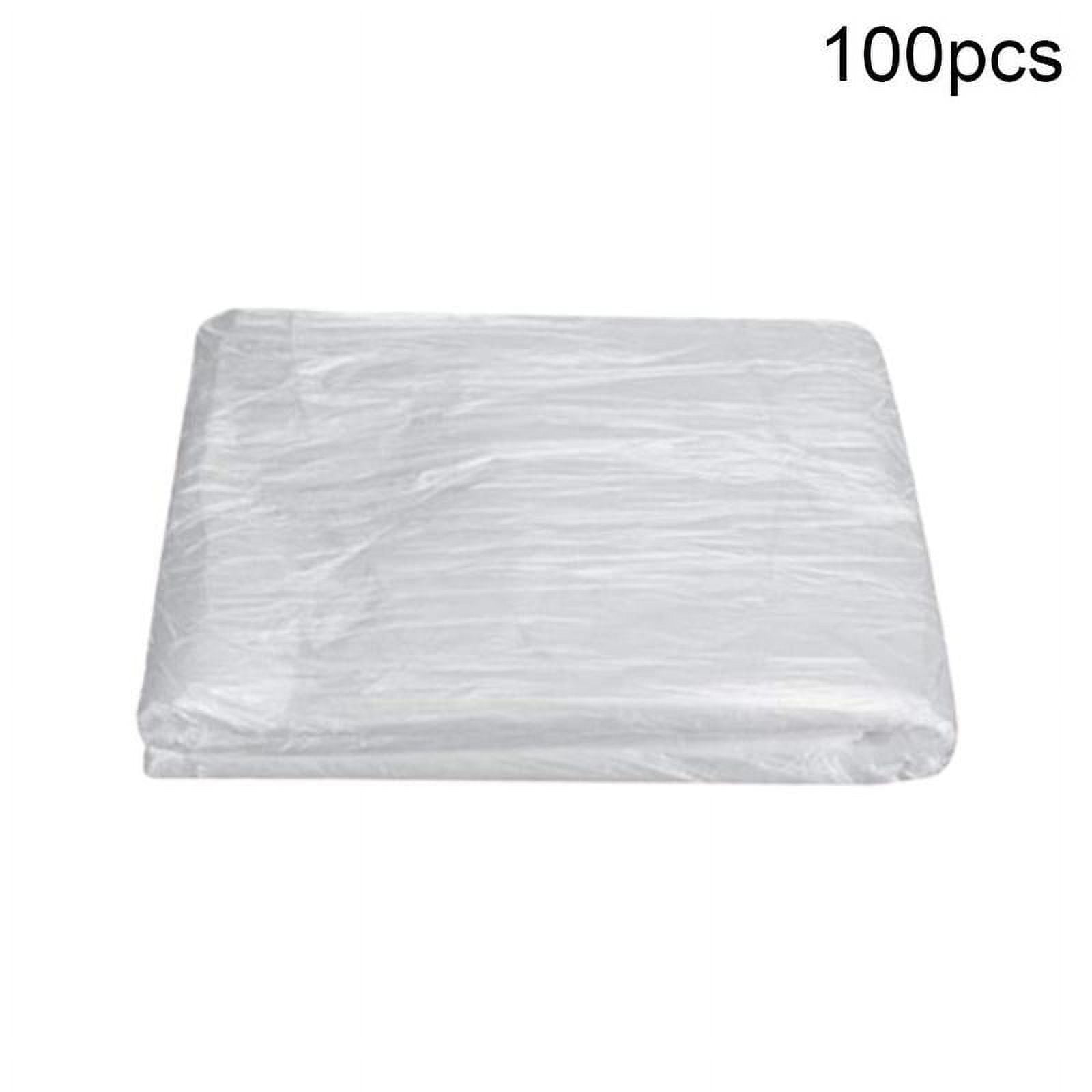 Wmool Disposable Plastic Couch Cover 100 Pcs For Beauty Sn Treatment ...
